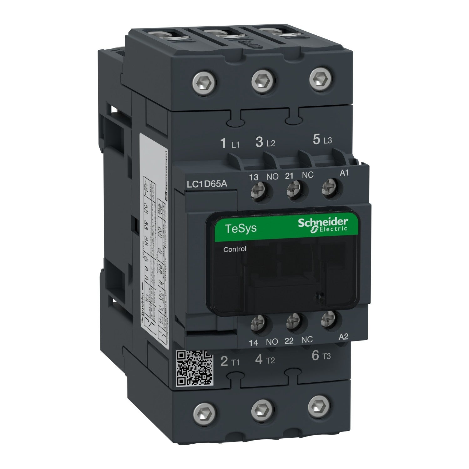 Schneider LC1D65AE7 Contacteur Modulaire Everlink 3P AC3 440V 65A BOB ...