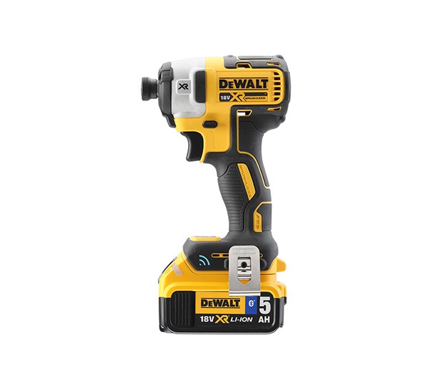 DeWalt - Visseuse à chocs XR 18V 5Ah Li-Ion Brushless TOOLCONNECT - DCF888P2B | Leroy Merlin