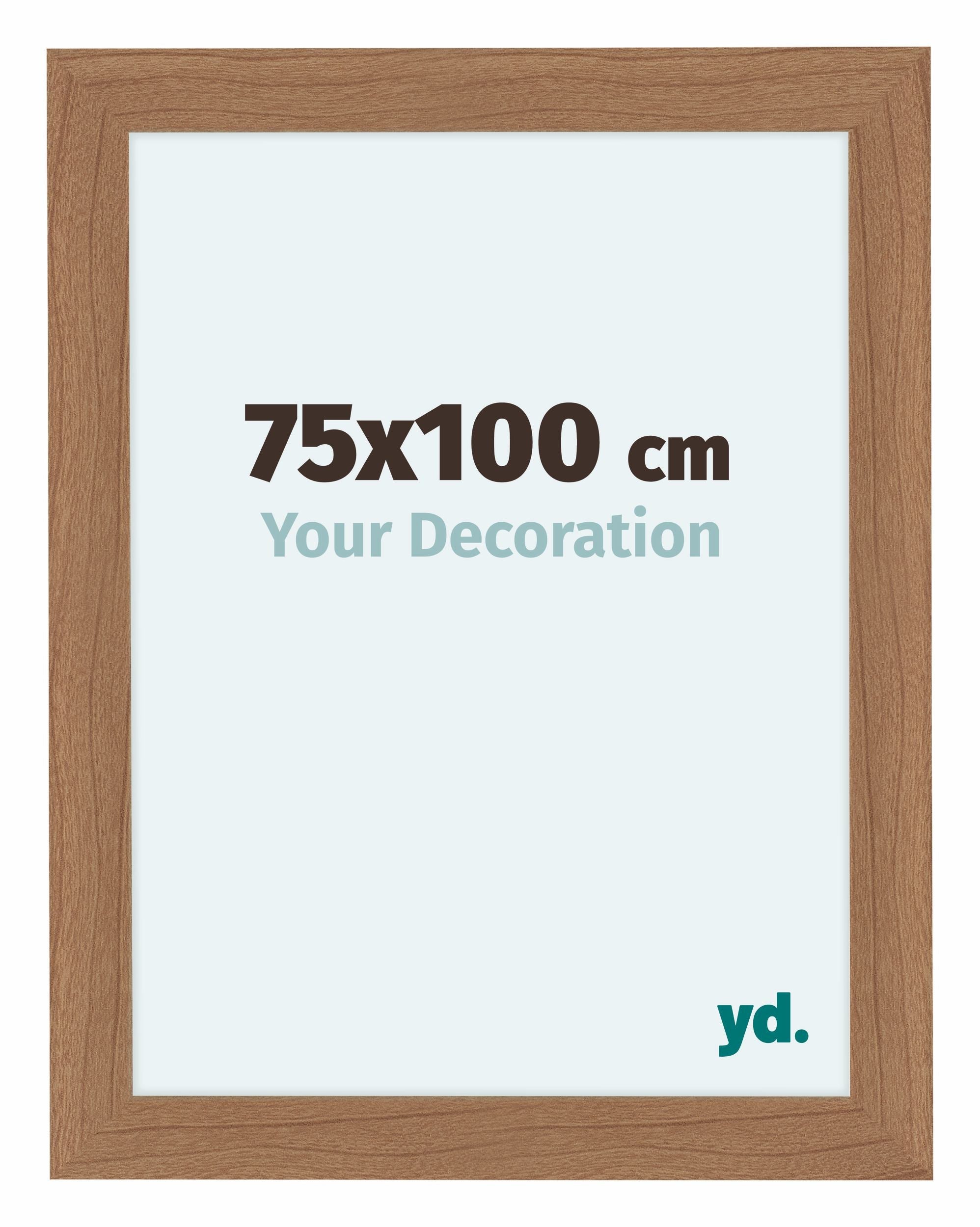 Yd. Cadre photo 75x100 cm - Noyer clair - MDF - Como | Leroy Merlin