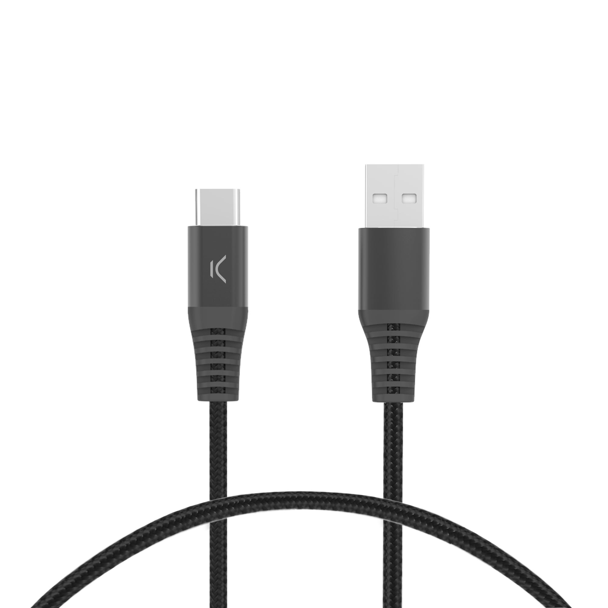 Cable de carga y datos USB-A a USB-C KSIX 60 W, Carga ultra rápida ...