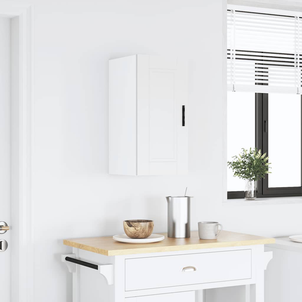 Mobile pensile da cucina Porto in legno ingegnerizzato bianco | Leroy ...