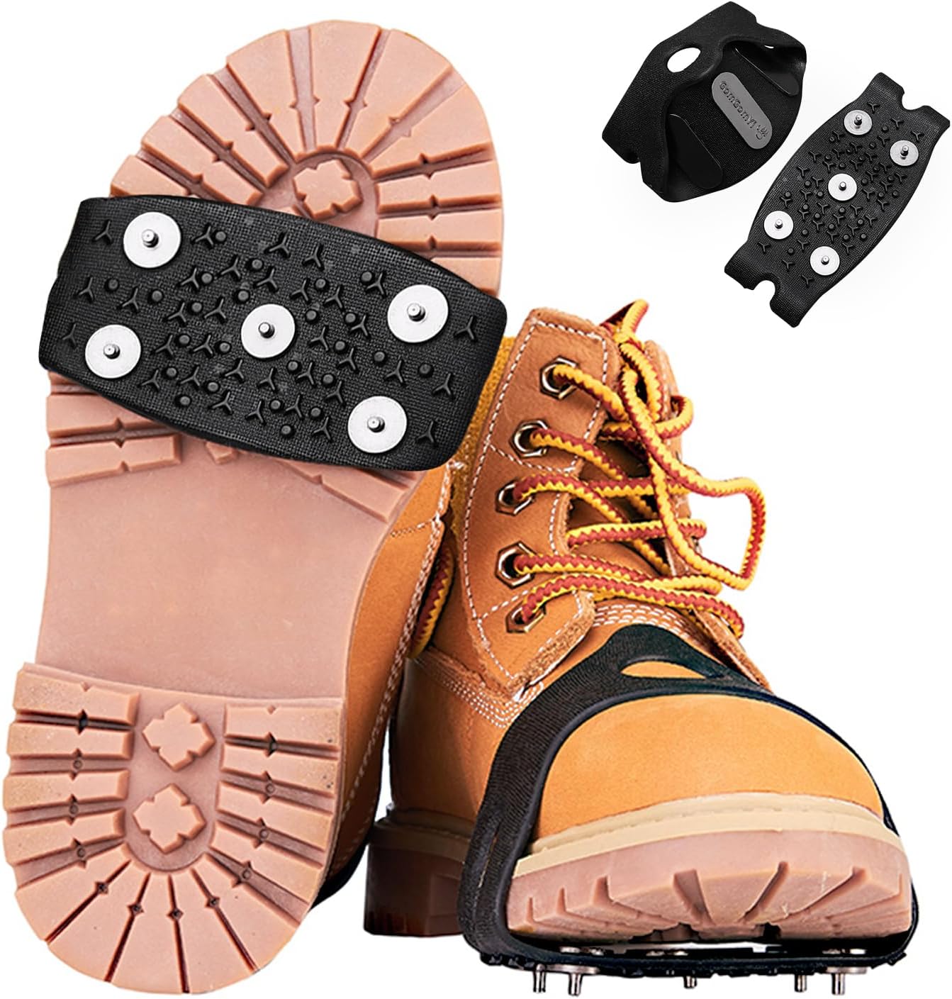 Crampons pour chaussures d'hiver, crampons neige et glace, crampons ...