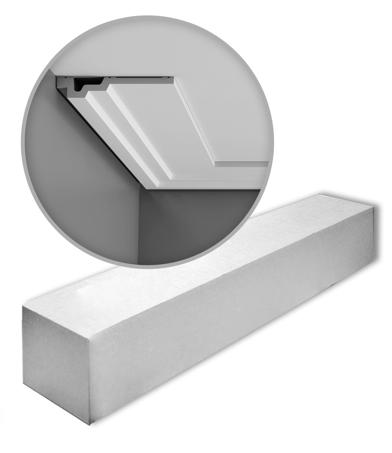 Caja completa de 32 metros de cornisas C353- ORAC DECOR | Leroy Merlin