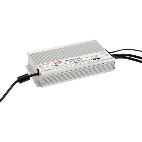 Mean Well HLG-600H-12AB Controlador LED, 600 W, IP65, 110-230 V, 12 V ...