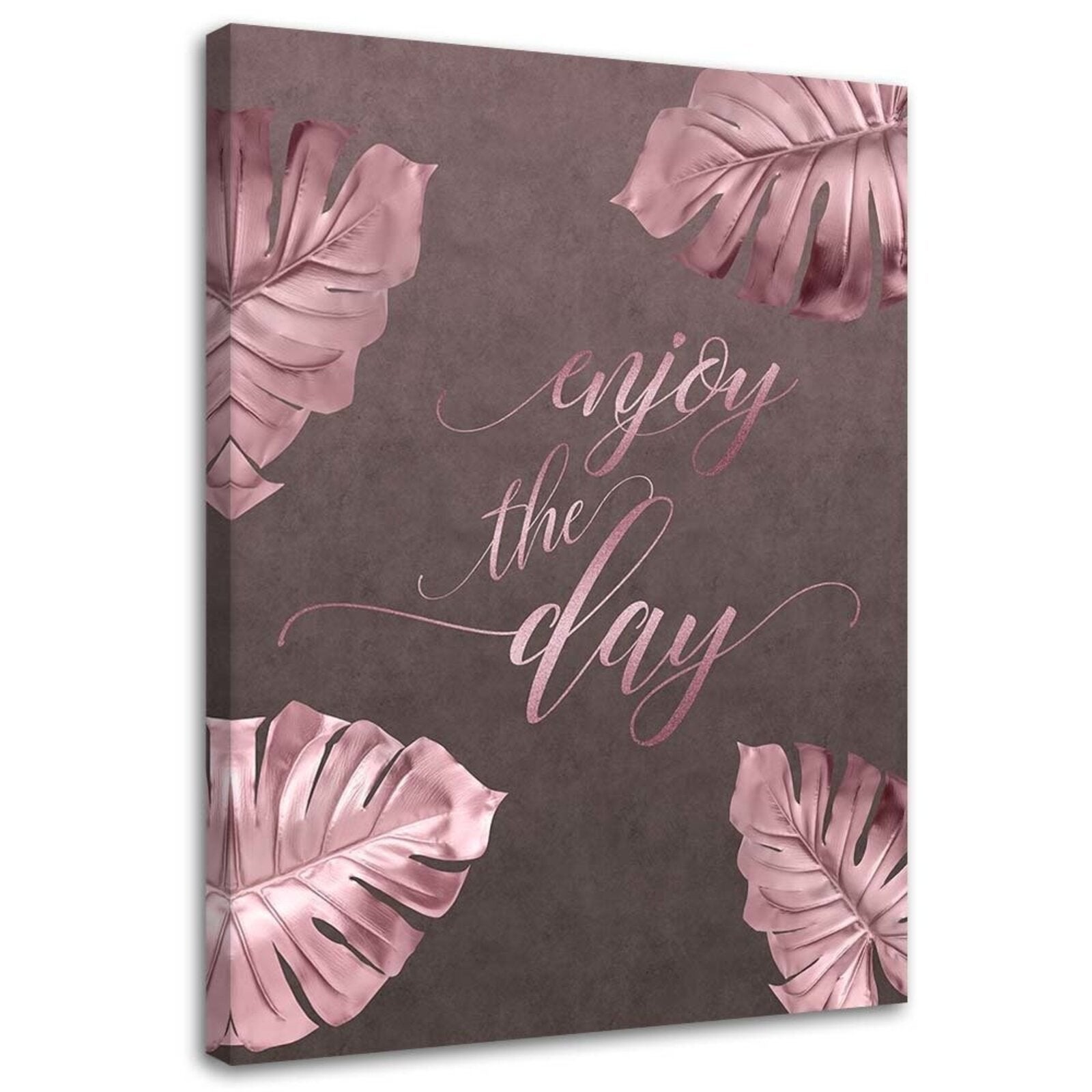 Tableau Profitez bien de la journée - 50 x 70 cm | Leroy Merlin