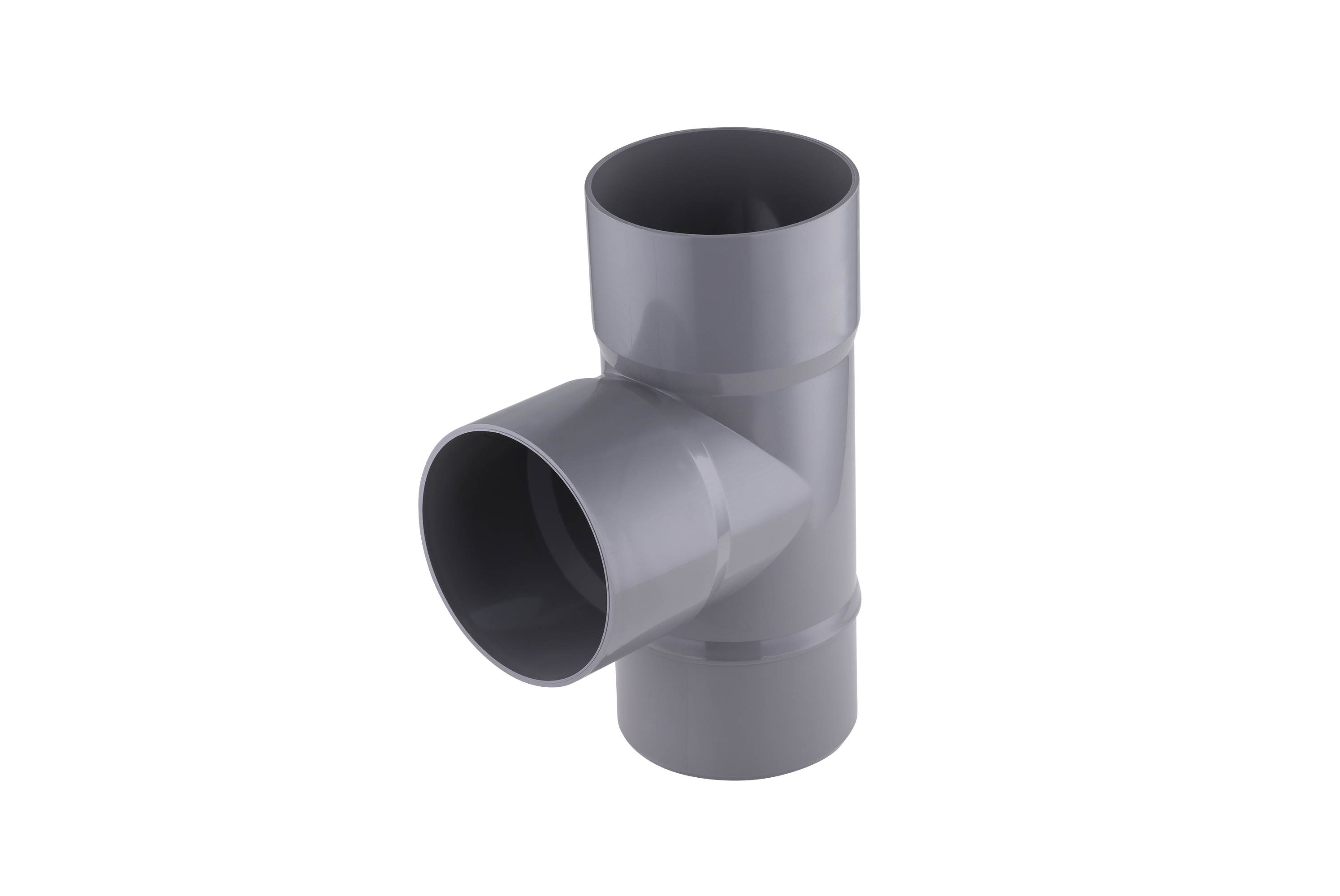 Té droit PVC 87° mâle femelle Ø125 NOYON & THIEBAULT | Bricoman