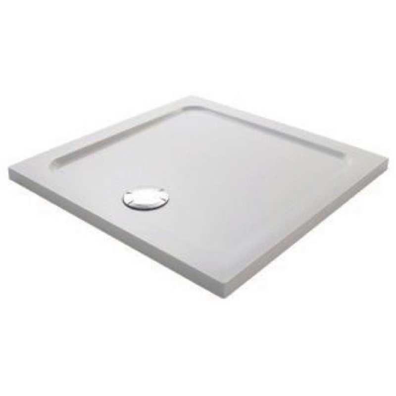 Receveur de douche extra-plat 100 x 100 cm JACOB DELAFON Flight Blanc | Leroy Merlin