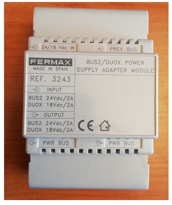 Fermax 3243 Module adaptateur alimentation 24Vdc Bus2 | Leroy Merlin