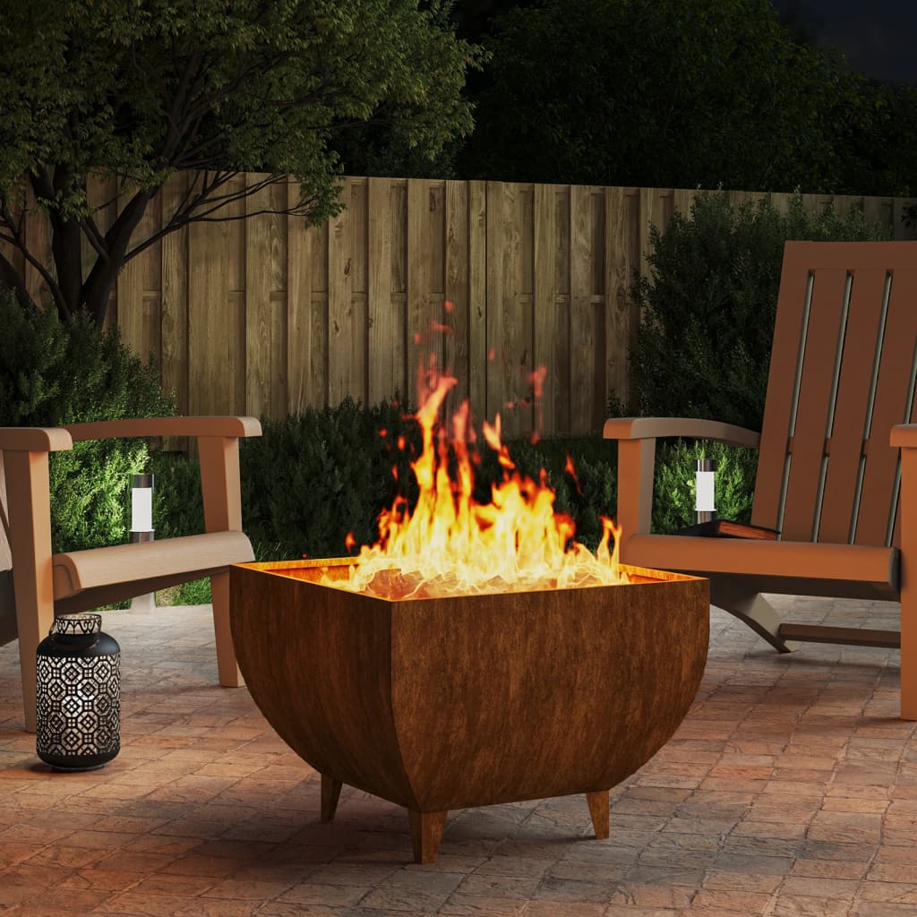 Maison Exclusive - Foyer 50x50x37 cm acier corten | Leroy Merlin