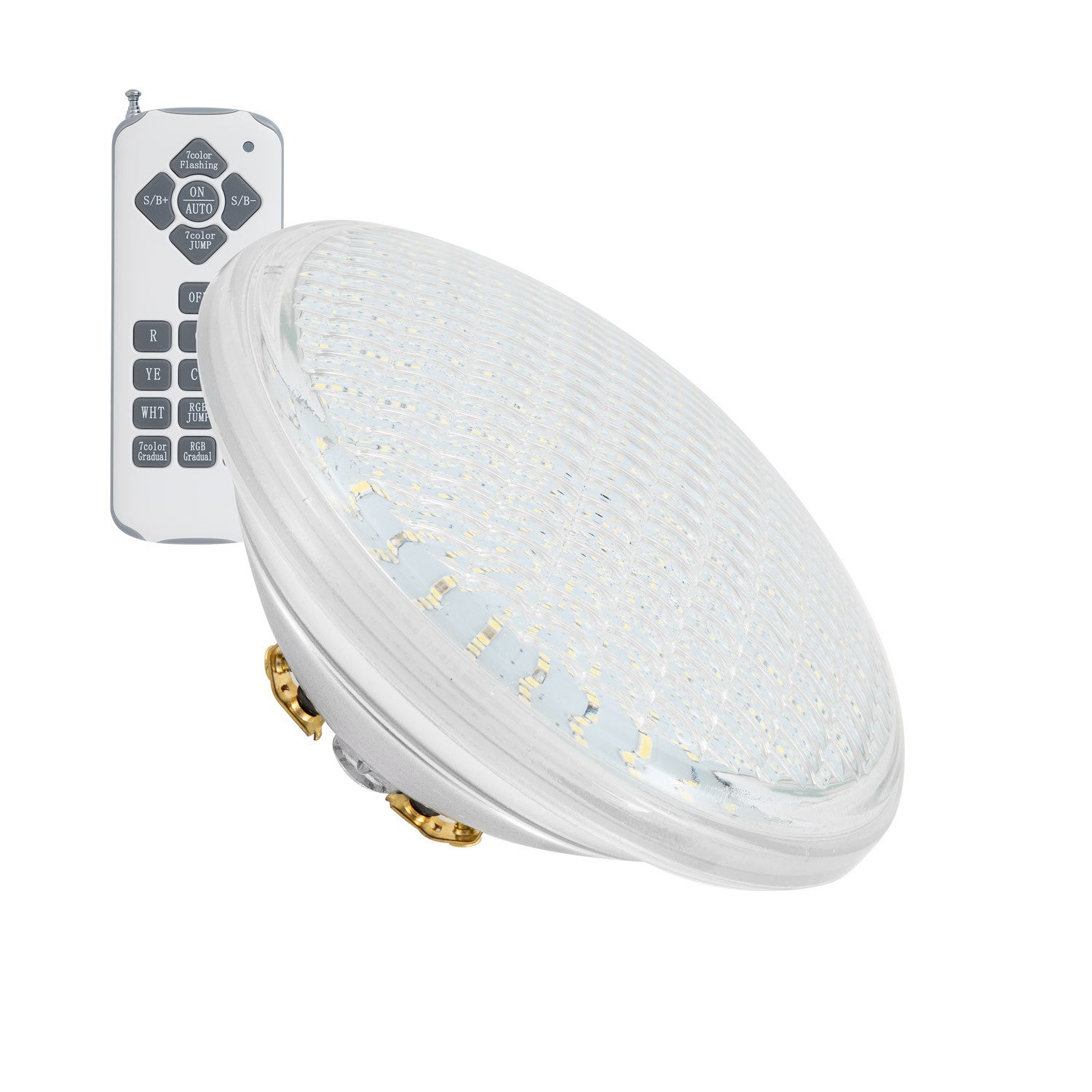 Ampoule LED Piscine Submersible PAR56 RGB 12V AC 35W IP68 | RGB | Verre ...