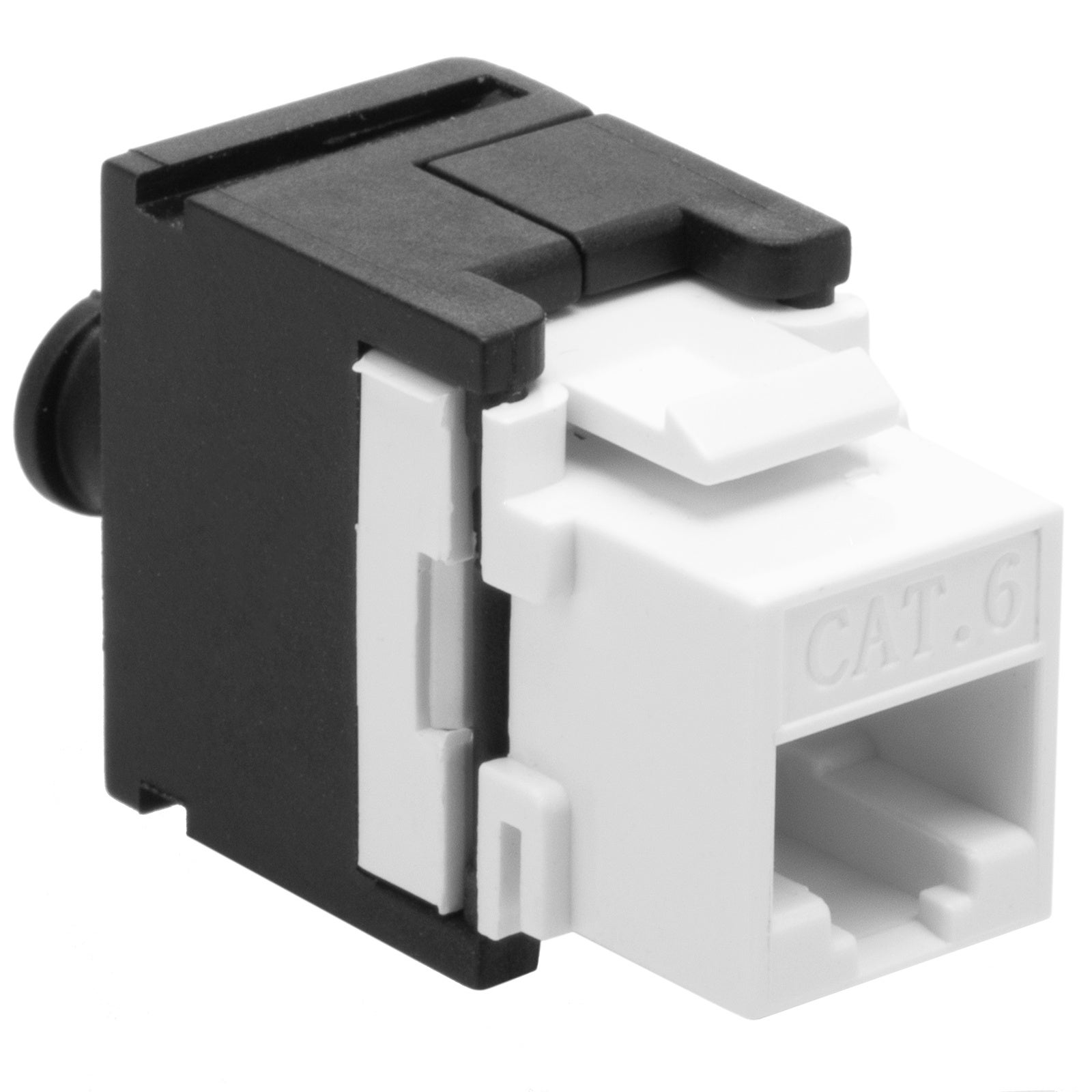 Acoplador Keystone hembra de RJ45 a TB110 Cat.6 UTP negro sin ...