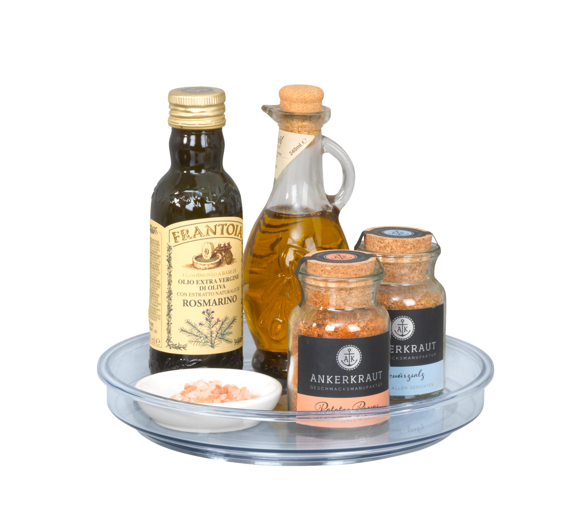 Plateau de Rangement rotatif VICTORIA x2 - Plateau tournant Placard ...