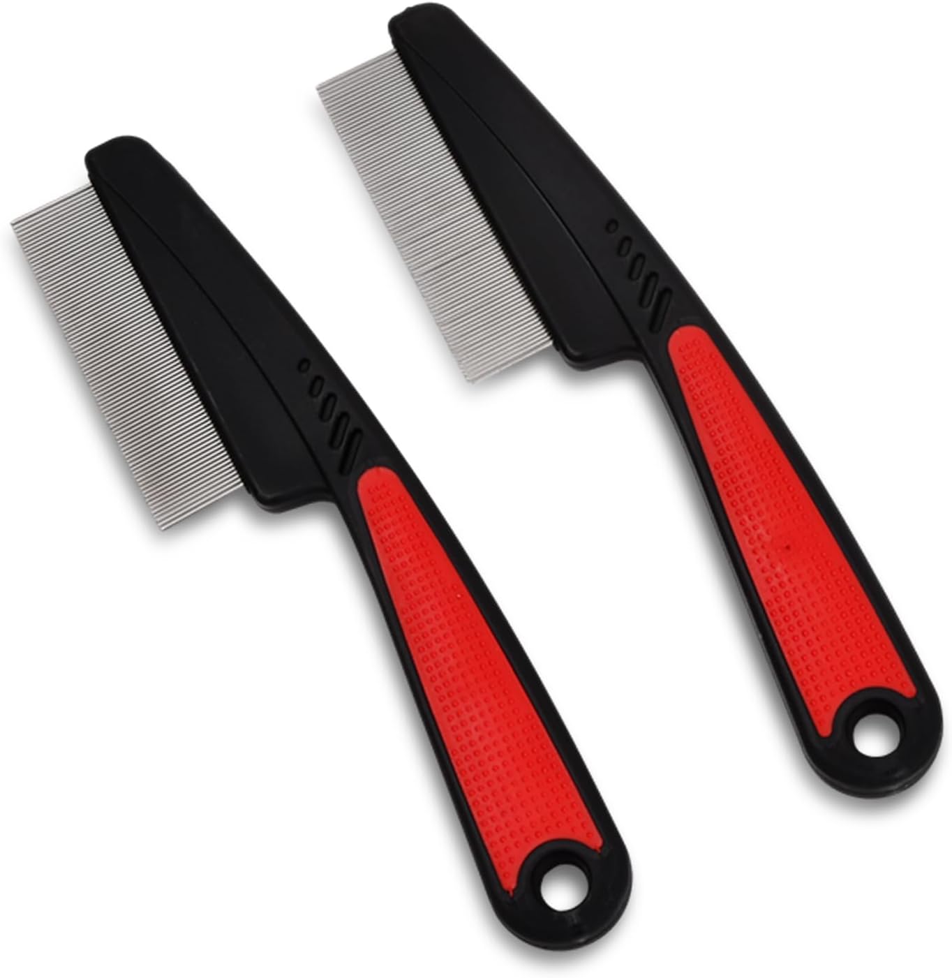 Peigne anti-puces pour chat et chien, 2 pièces, peigne de toilettage à ...