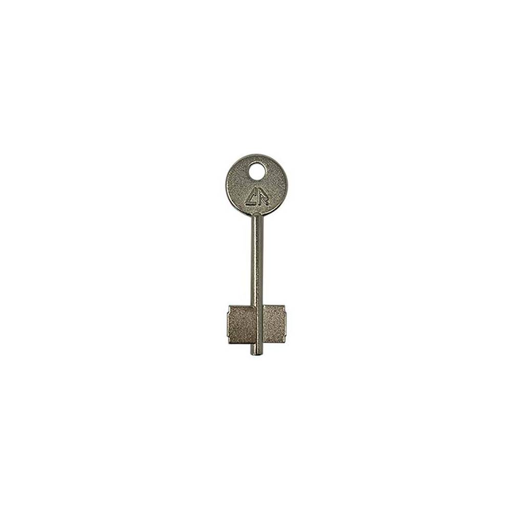 LLAVE DOBLE PALA CR 11 ORIGINAL LATON NIQUELADO | Leroy Merlin