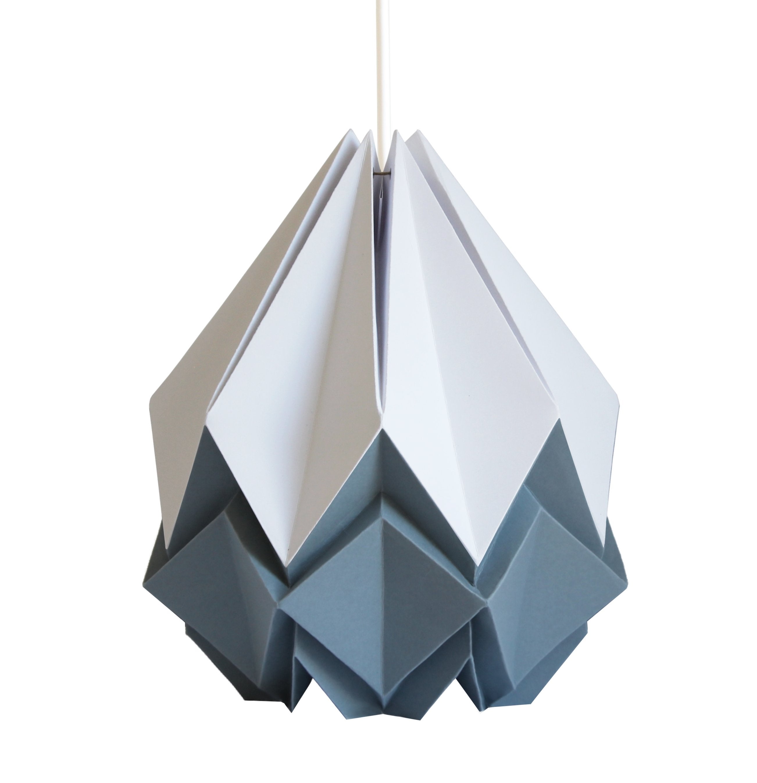 Suspension Origami Bicolore En Papier - Taille Xl | Leroy Merlin