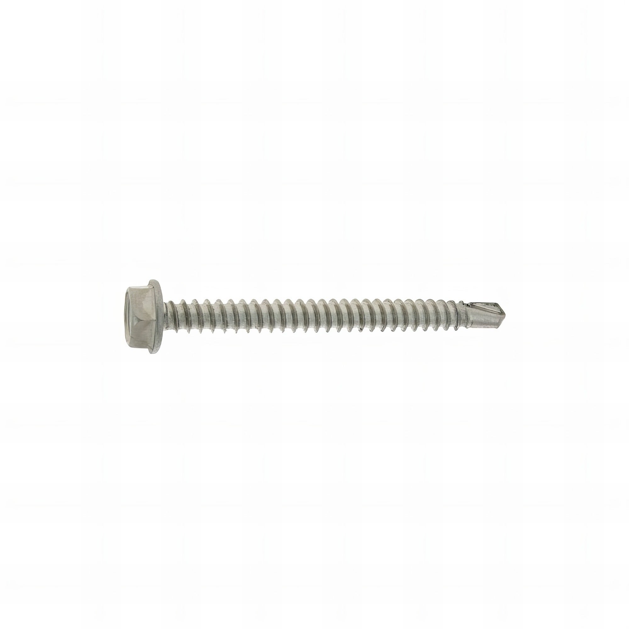 100 Vis autoperceuse inox A2 tête hexagonale DIN7504K diamètre 4,8 mm ...