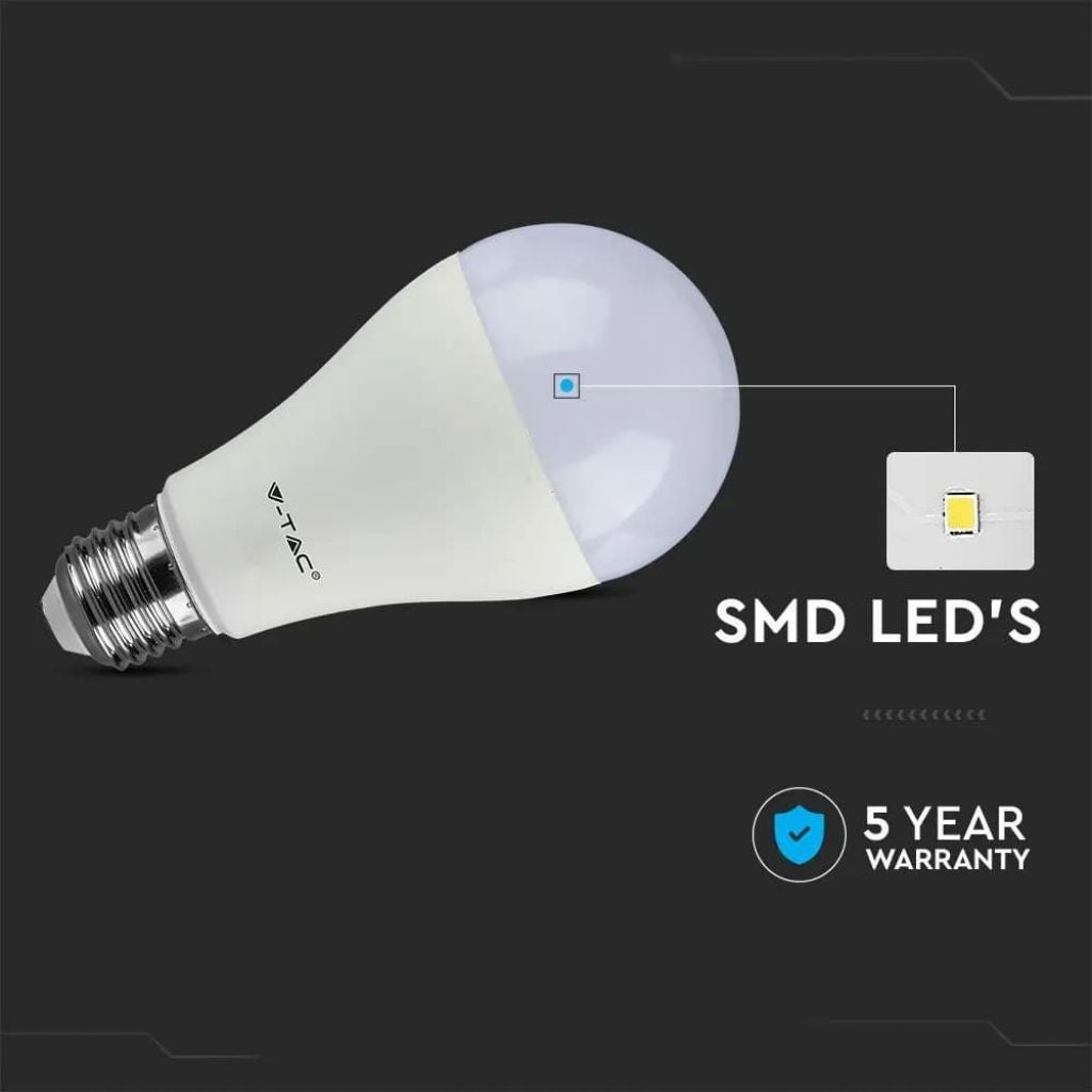Samsung E27 17W A65 6400K Dimmable LED Chip Lamp | Leroy Merlin