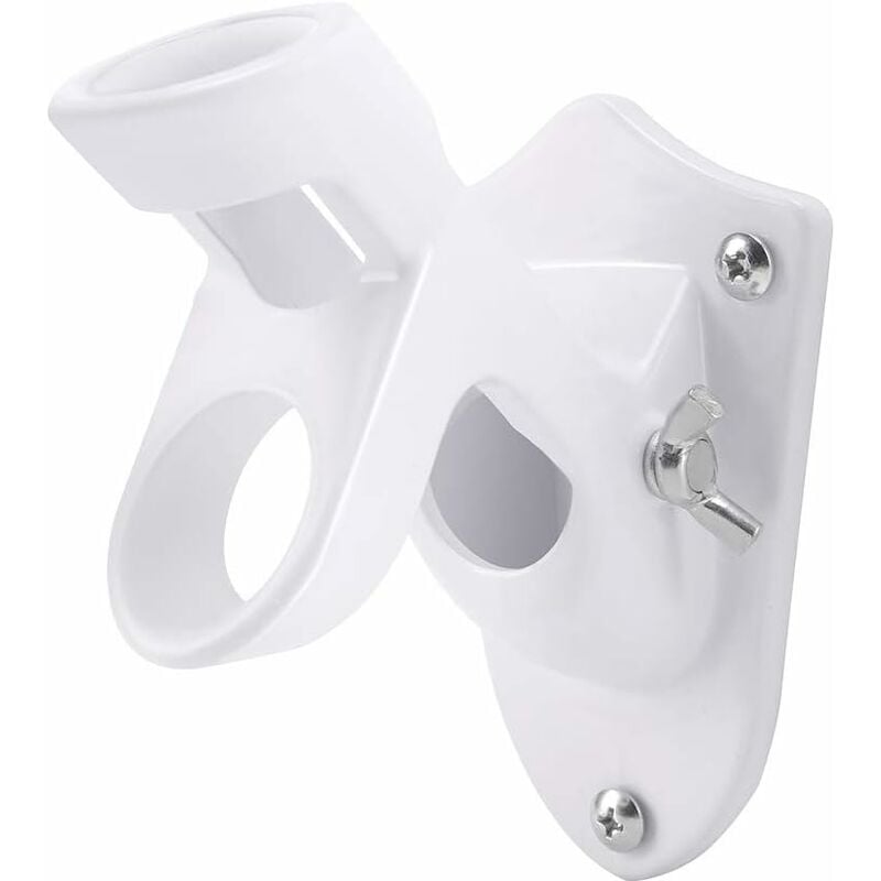 Support de mât de drapeau, support de mât de drapeau en aluminium à 2 ...