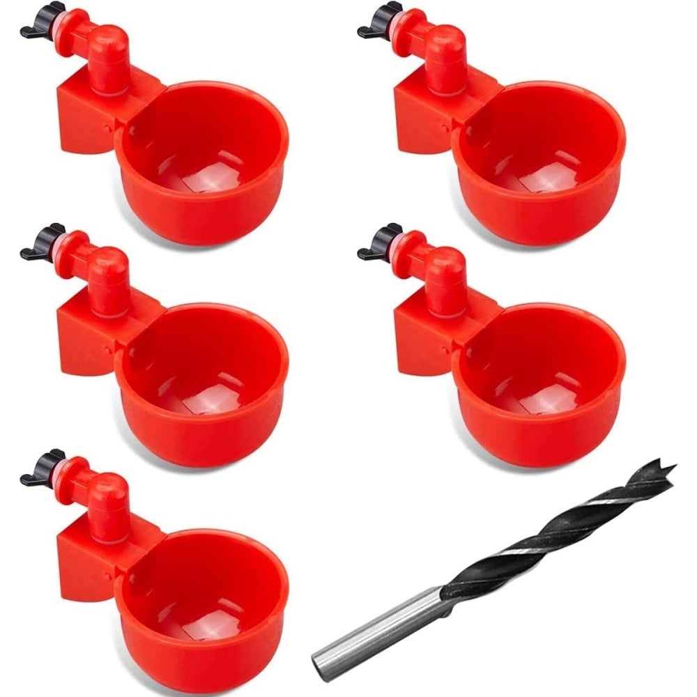 Juego de 5 Bebederos Automáticos para Aves de Corral - Agua Limpia para ...