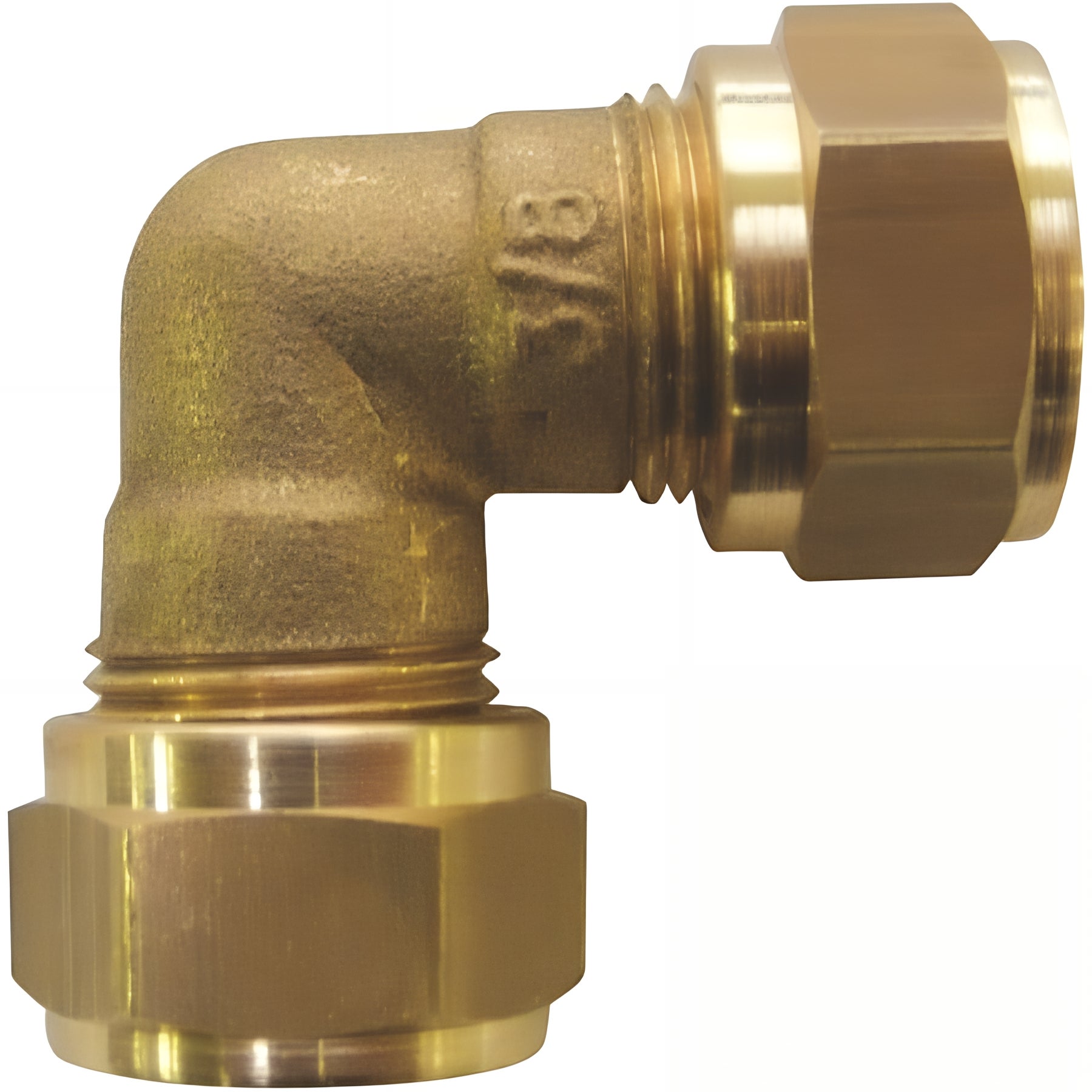 PACK de 10 coudes biconiques laiton pour tube cuivre diamètre 12 serie forte | Leroy Merlin