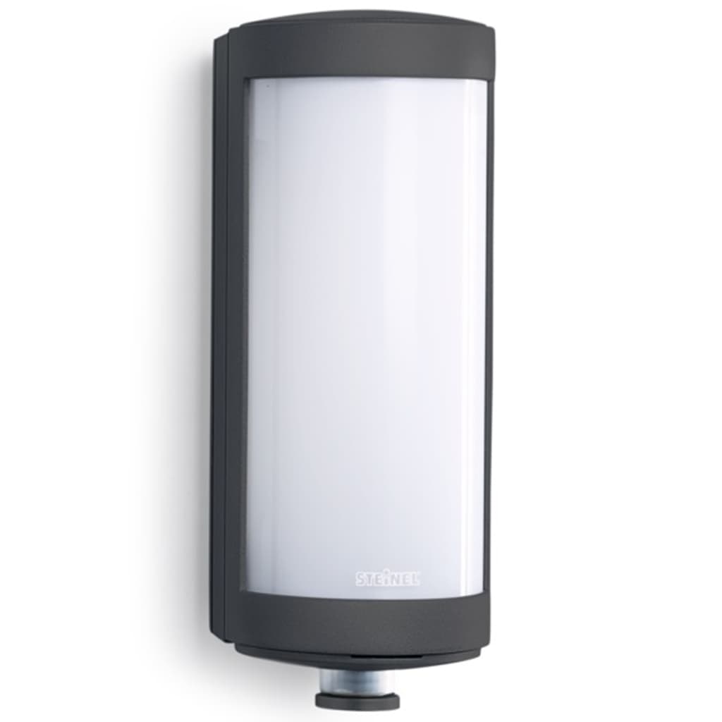 Lampe à capteur d'extérieur L 626 LED Noir Steinel | Leroy Merlin