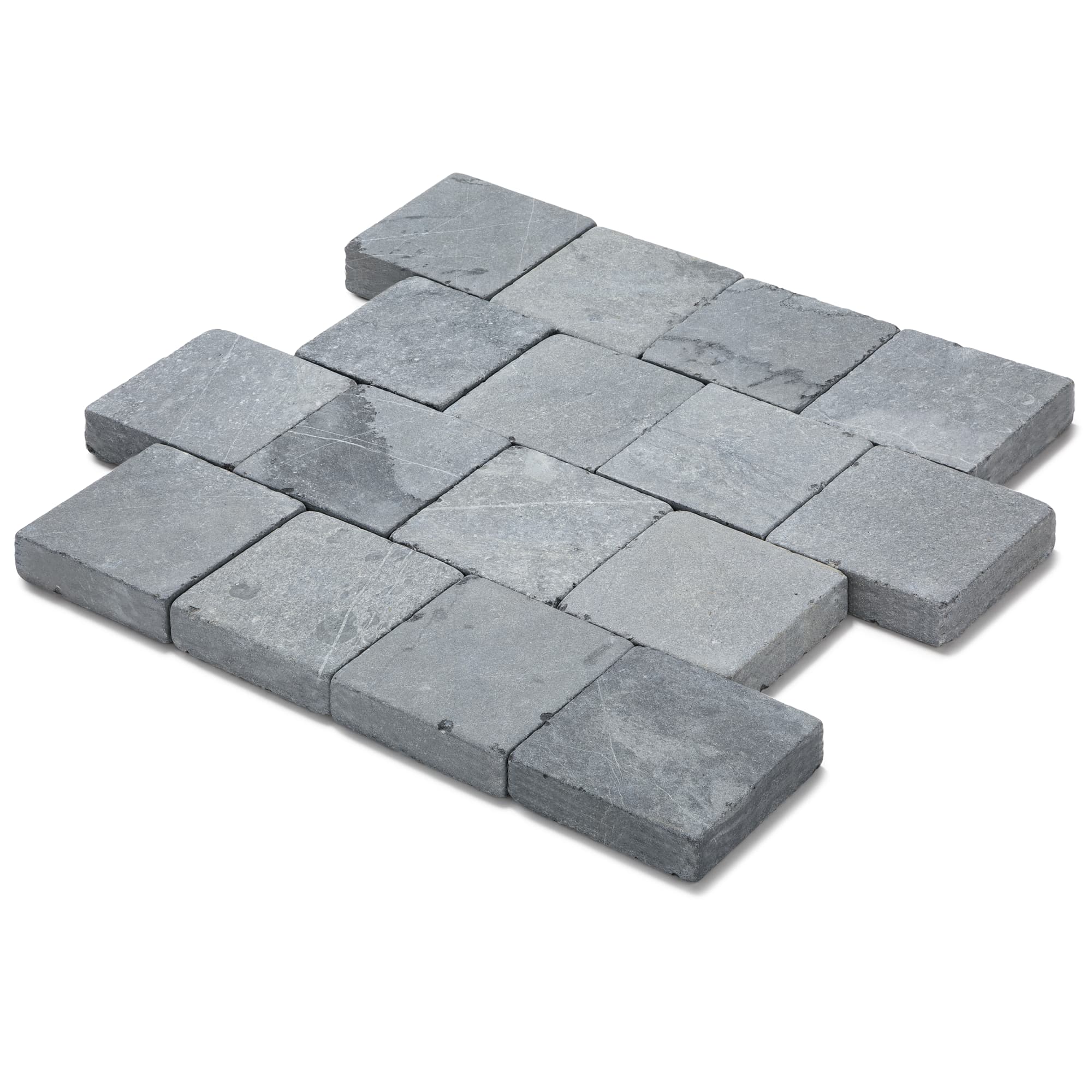 Pavé Pierre Bleue du Vietnam 15x15 cm Ep.5 (au m²) - RO'MA Nature ...