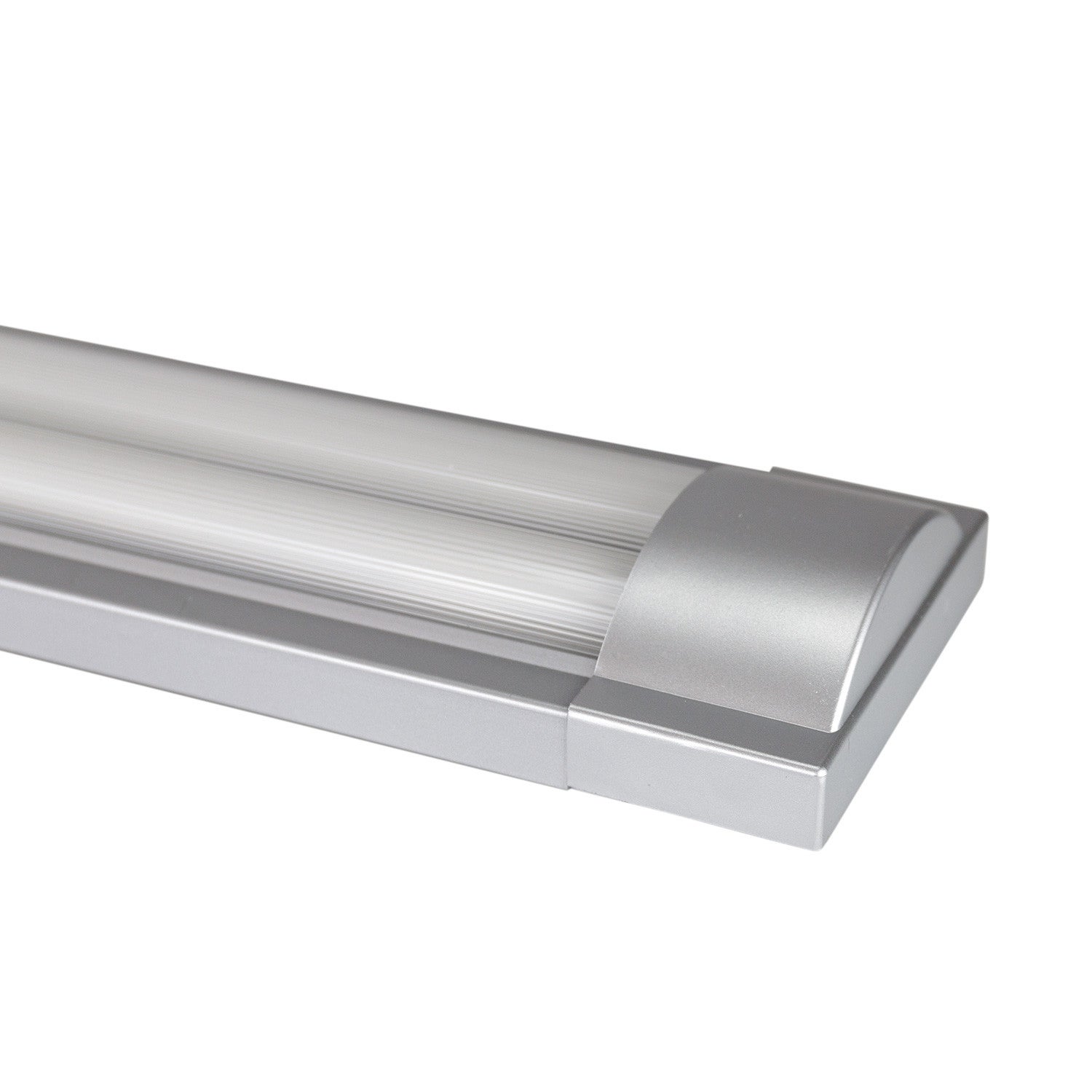 Luminaria Fluorescente 2x36W Tubos T8 G13 4200lm 4000K Aluminio ...