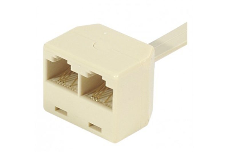 CONECTICPLUS Adaptateur Ethernet RJ45 mâle vers 2 x femelle 15cm non ...