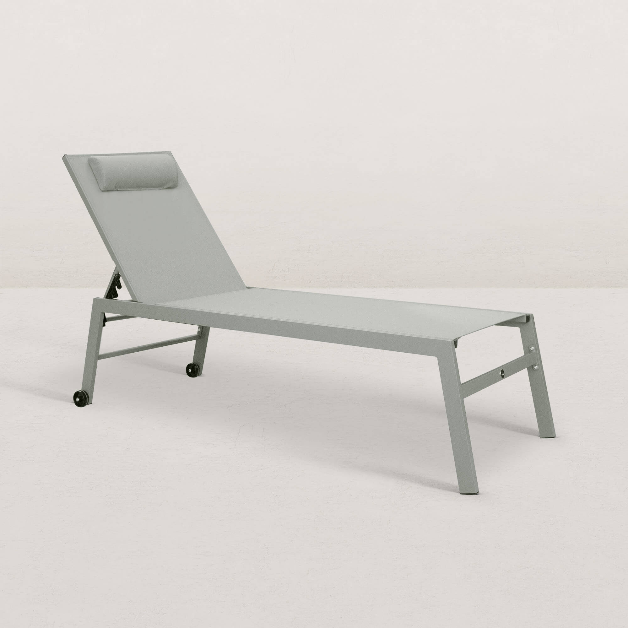 Transat de jardin en aluminium Jim Aluminium léger et robuste | Leroy ...