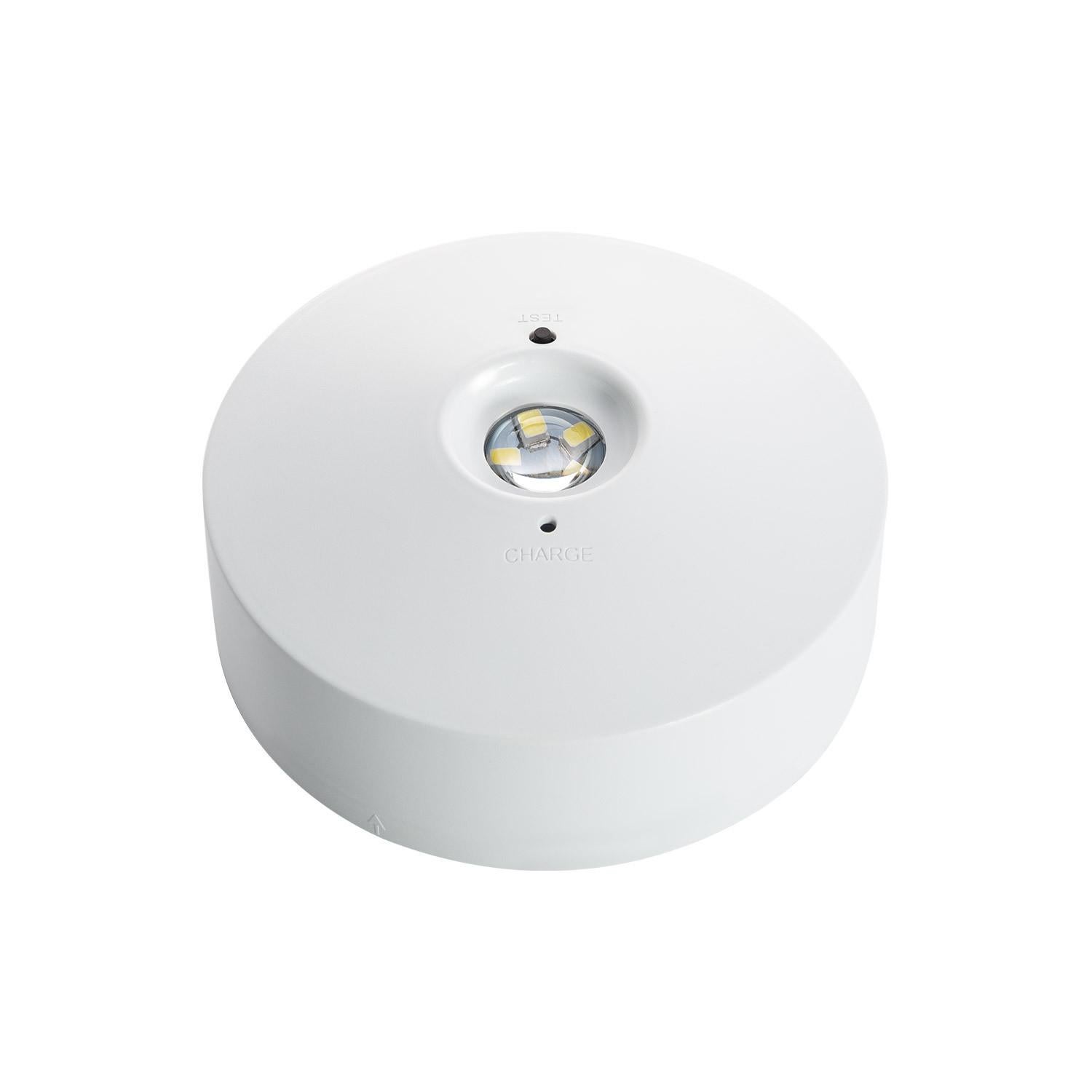 Ledkia Luce di Emergenza LED Superficie 120lm Permanente/Non Permanente ...