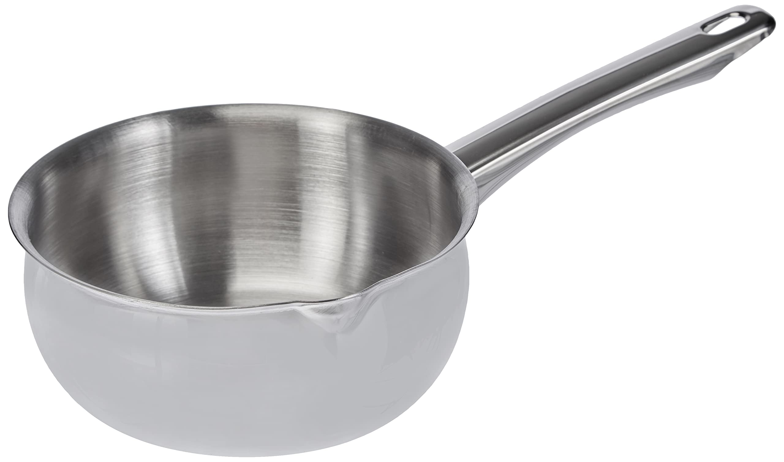 Cazo inox 18% prisma con mango met16 cm | Leroy Merlin