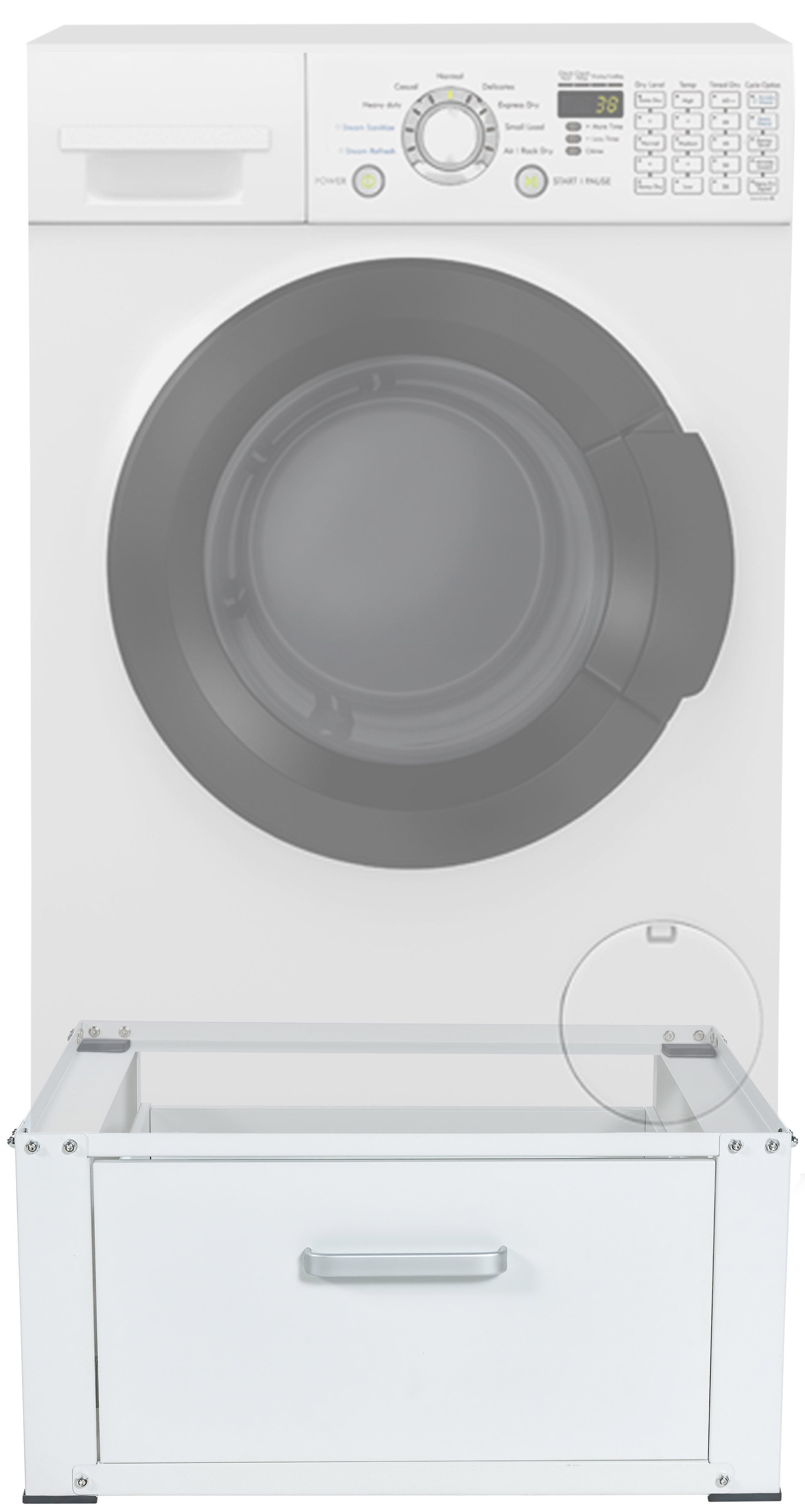 Support pour machine à laver Folly Blanc | Leroy Merlin