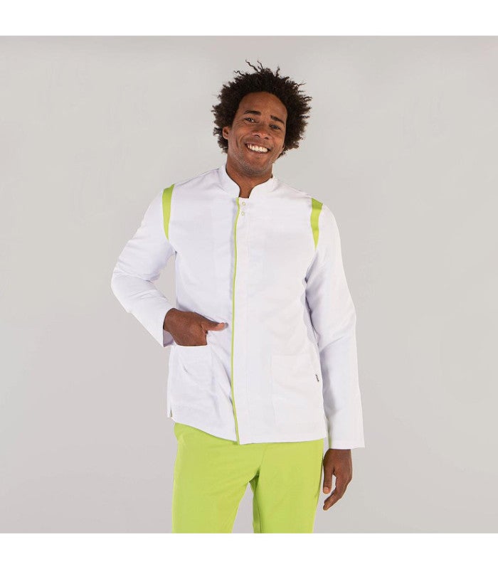 Casaca profesionales de salud tejido antibacterias y transpirable ...