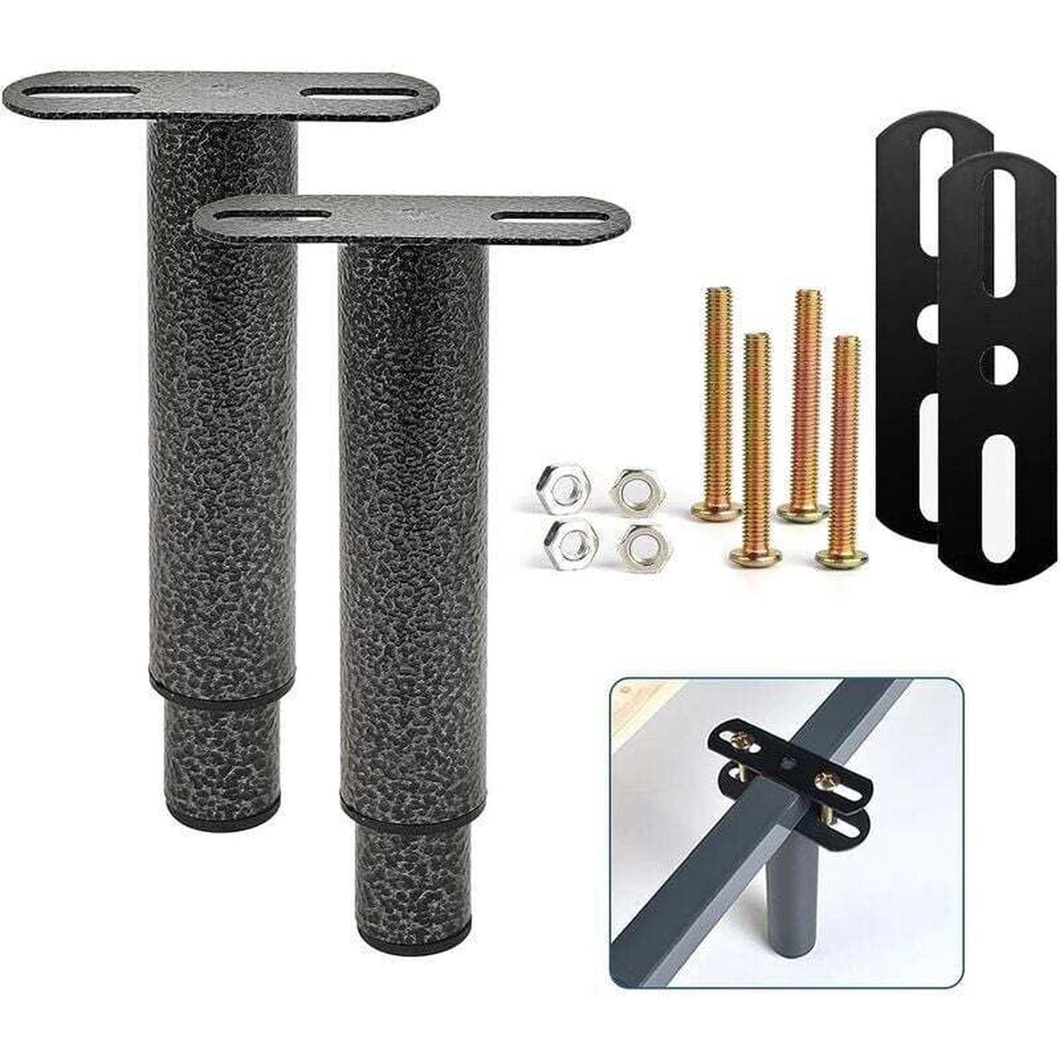 Pied De Lit, Pieds De Sommier, Lot De 2 Pied De Lit Liaison MéTal ...