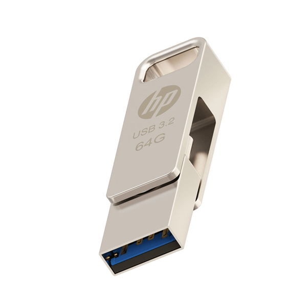 USB 3.2 HP 64 Gigabytes X206C OTG TYPE-C METAL | Leroy Merlin