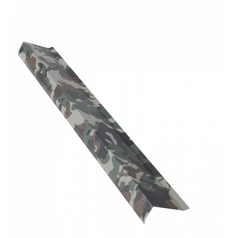 Rive de 1 mètre pour plaque nervurée acier laqué - Coloris - Camouflage ...