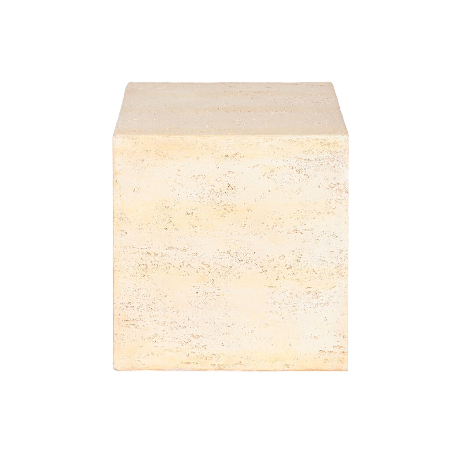 Table d'appoint beige 40x40x40cm | Leroy Merlin