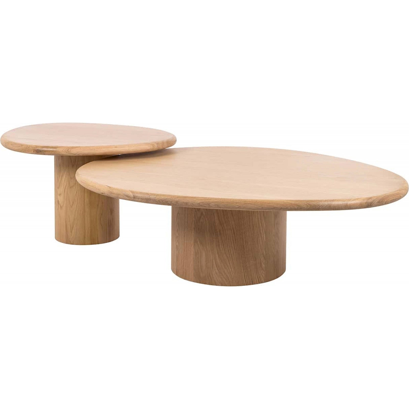 Tables de café en chêne naturel 114 x 90 x 40 cm Chêne naturel | Leroy ...