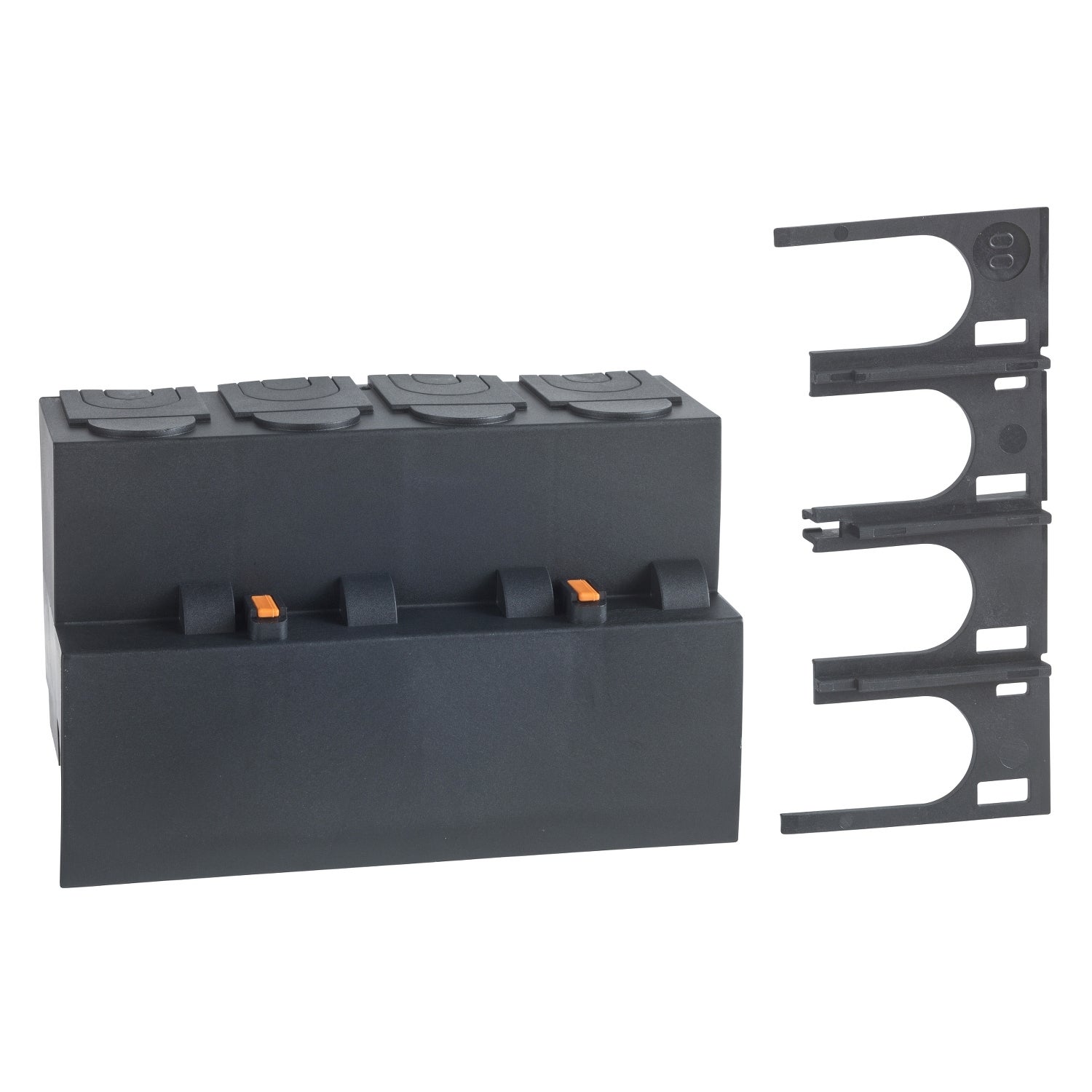 Cache-bornes 2P 63A VIGNG125 - Lot de 2 | Leroy Merlin