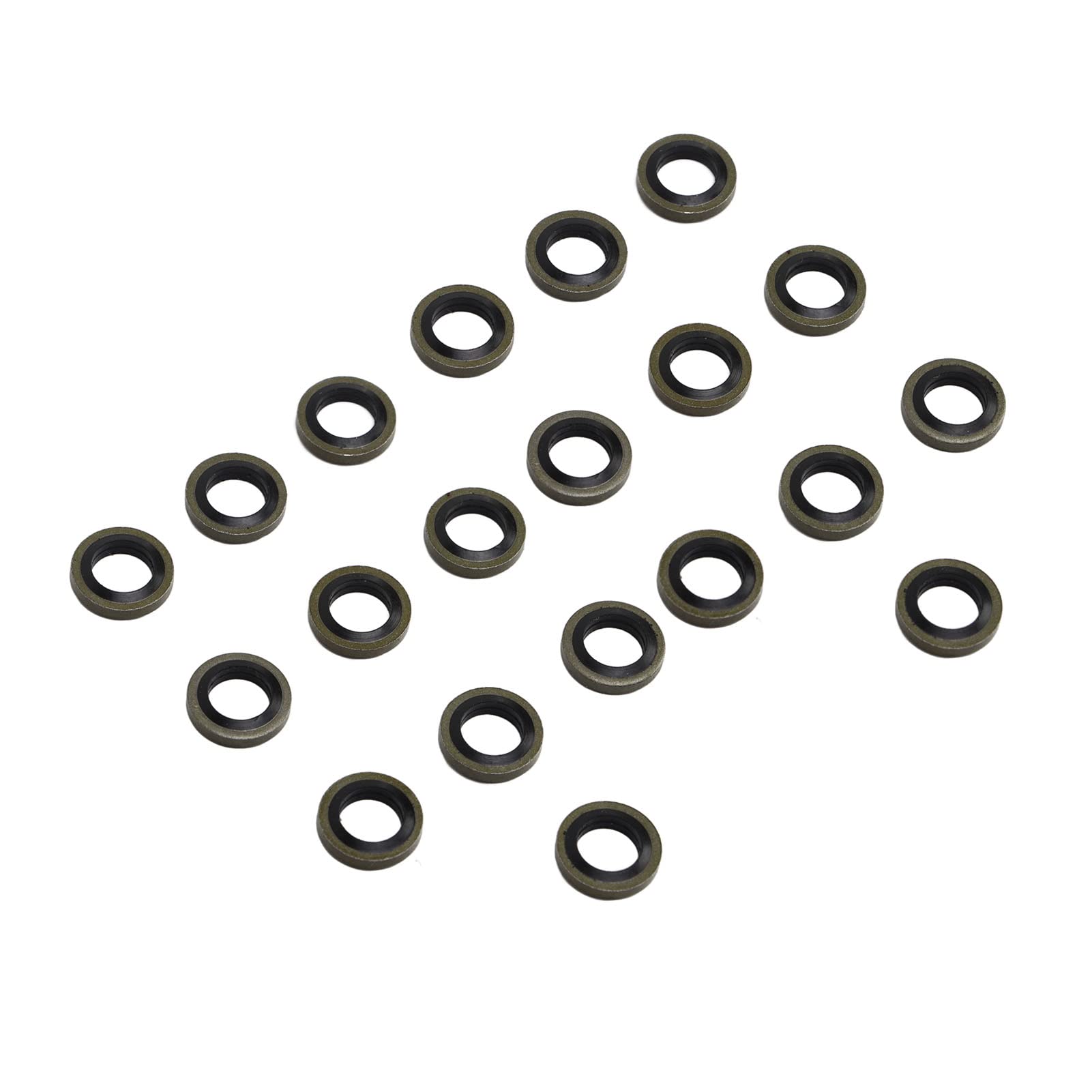 Lot de 20 rondelles d'étanchéité pour boulon banjo 8 mm 3918188 ...