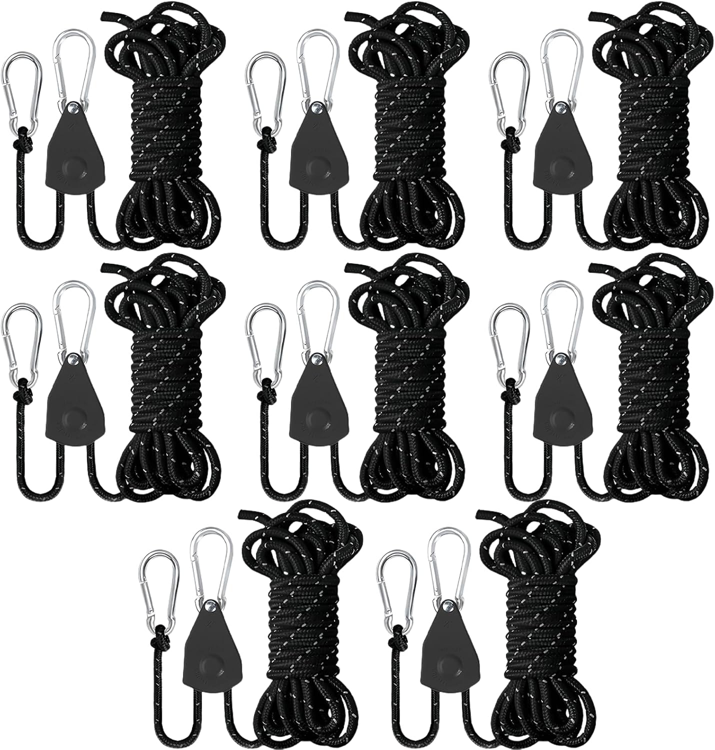 Corde de tension réfléchissante, corde à cliquet réglable, corde d ...