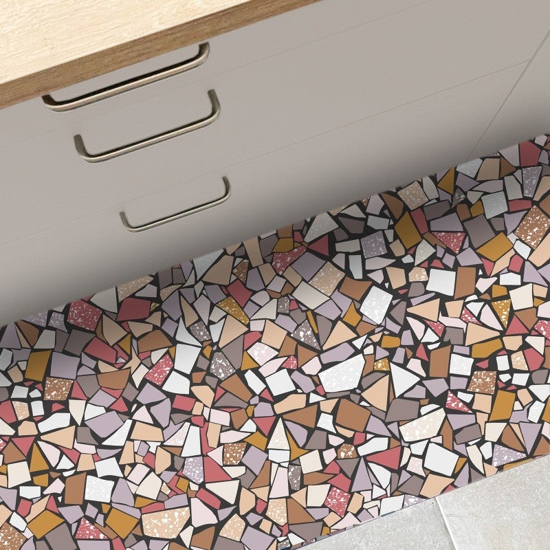 Tapis antidérapant - Fragments - vinyle - int./ext. - Multicolore ...