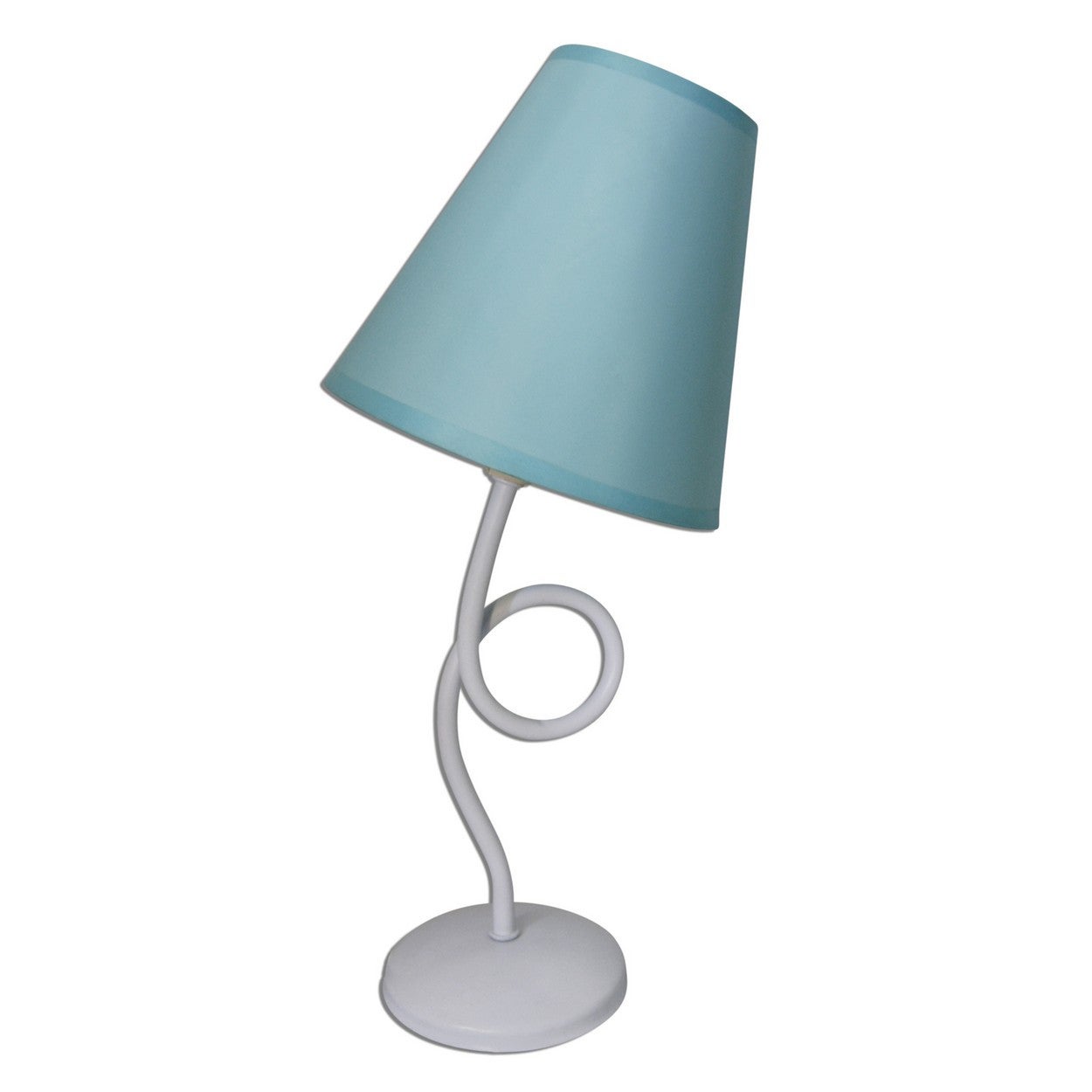 Naeve COLORI Lampe de table turquoise 1xE14 | Leroy Merlin