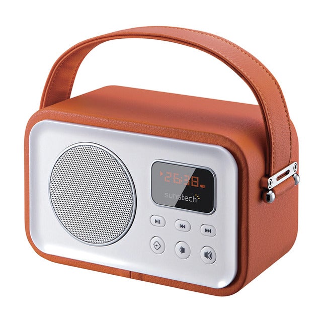 Sunstech RPBT450/Radio portative rouge | Leroy Merlin
