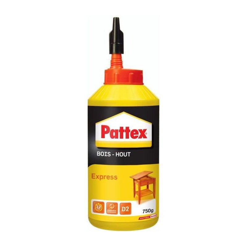 Cola para madera Express PATTEX - babero 750g - 1419264 | Leroy Merlin