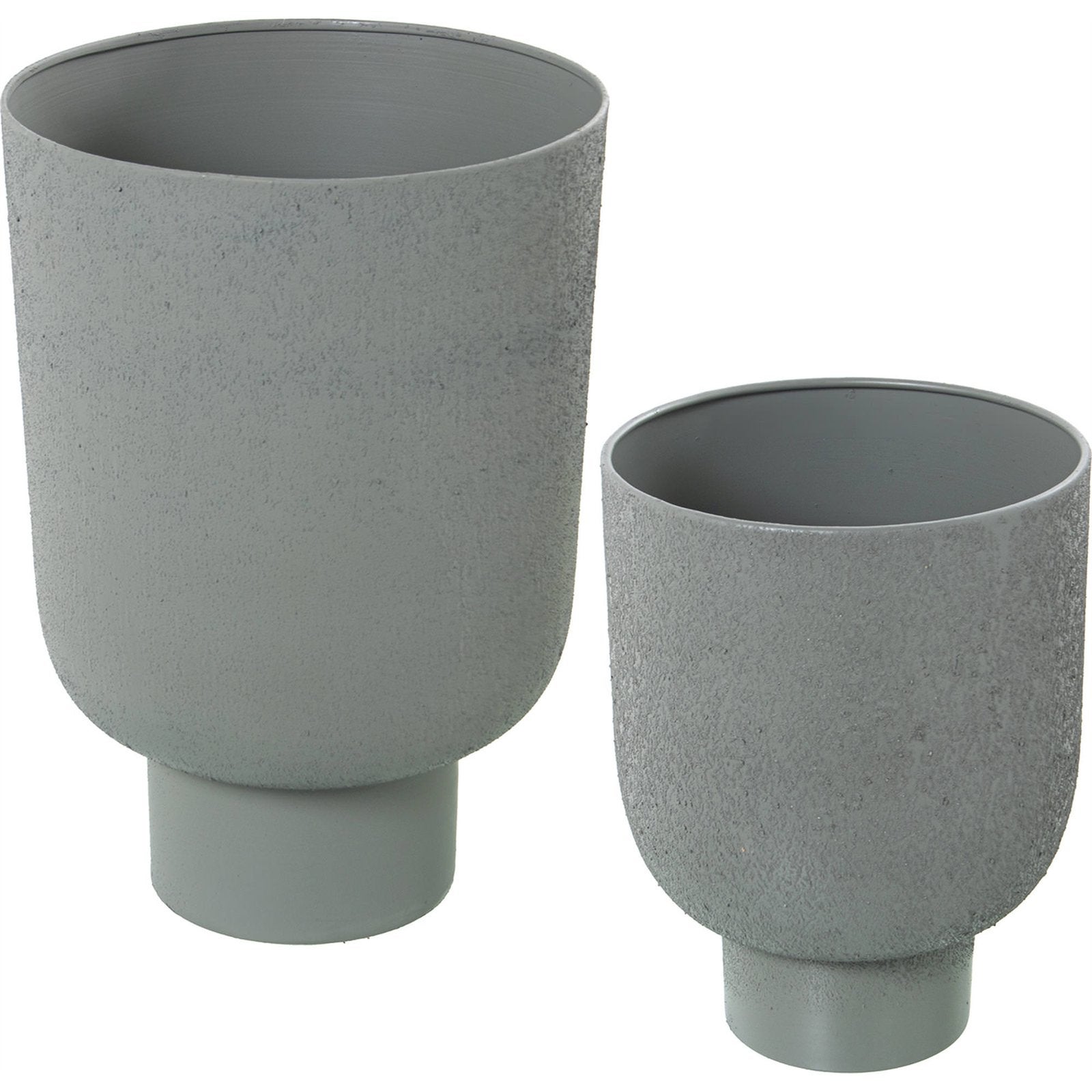 Cache-pot élégant métal noir pour déco contemporaine 28 x 28 x 39 cm ...