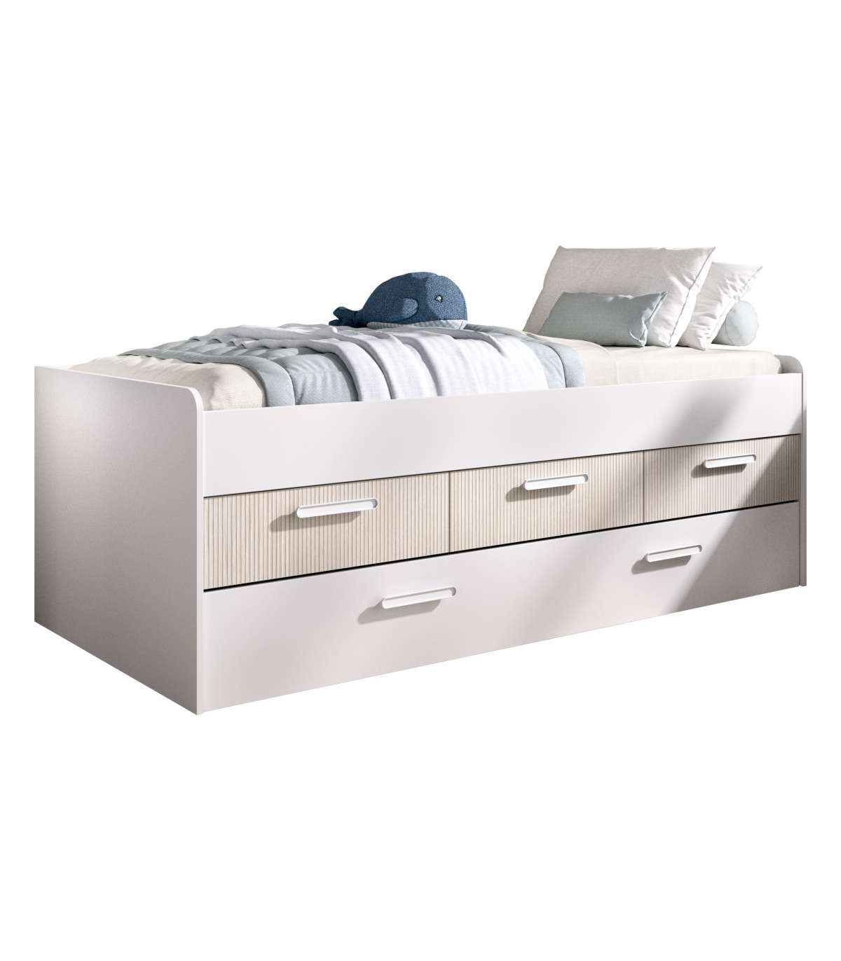 Camas Compactas Con Cajones