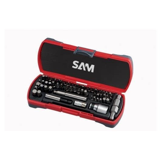 SAM OUTILLAGE - Coffret Embouts 1/4'' De Vissage Pour Materiaux Durs ...