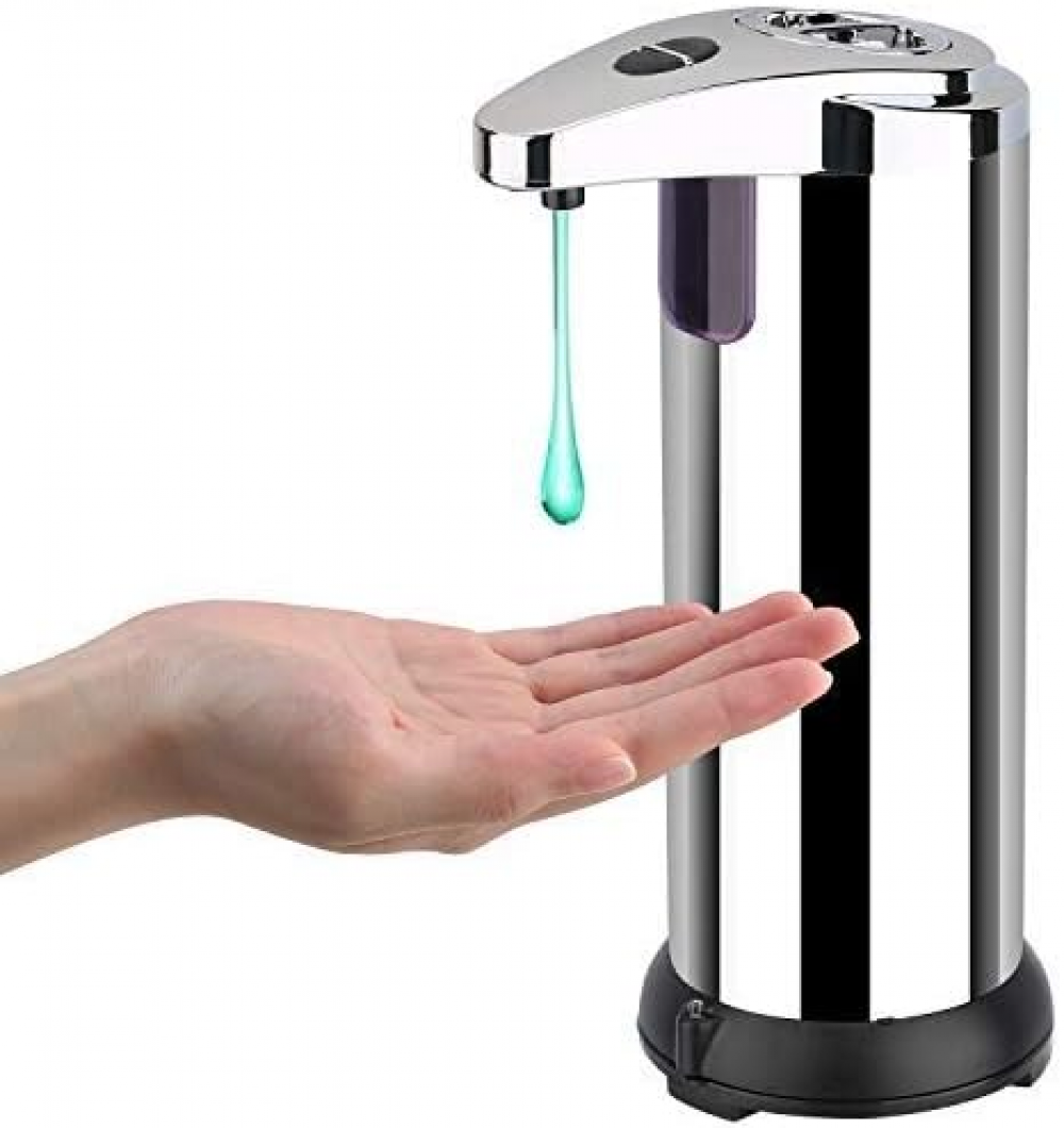 Distributeur automatique de savon à induction en acier inoxydable, avec ...