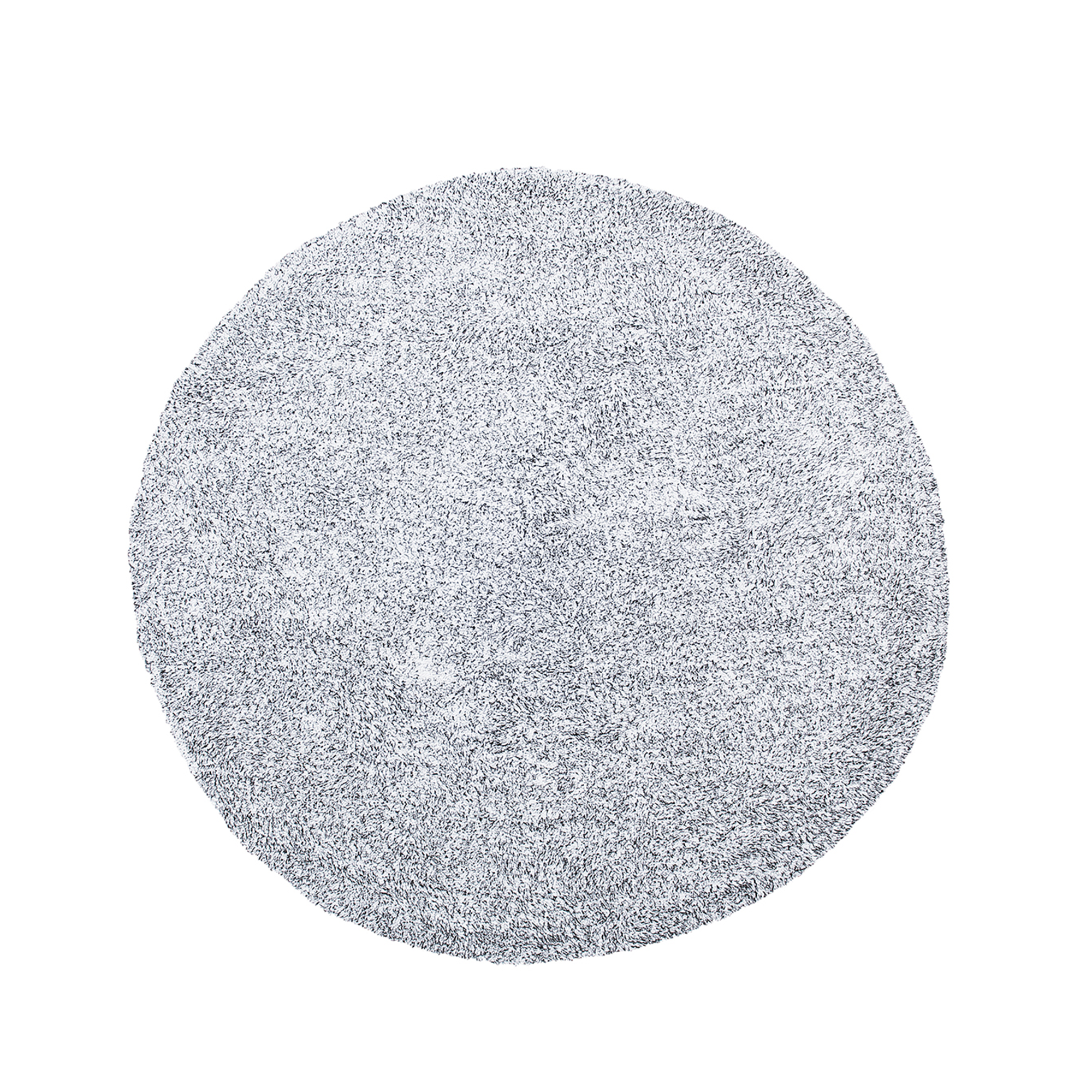 Tapis rond en tissu poivre et sel DEMRE | Leroy Merlin